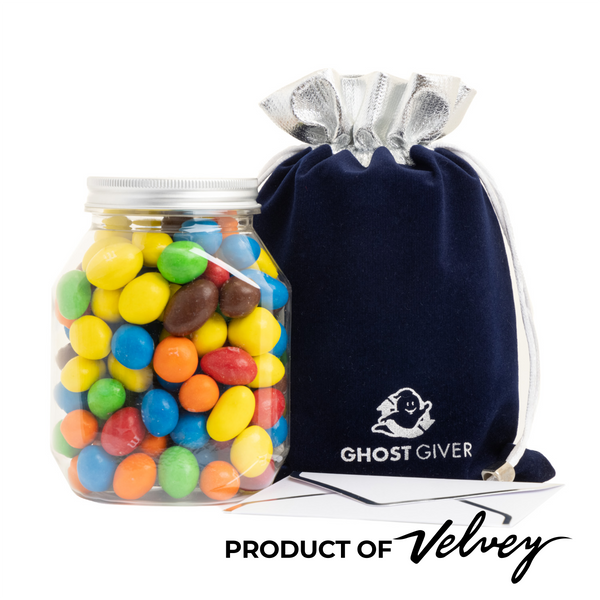BLUE POUCH + PEANUT M&Ms® – Ghost Giver